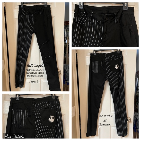 Hot Topic | Jeans | Nightmare Before Christmas Jeans | Poshmark